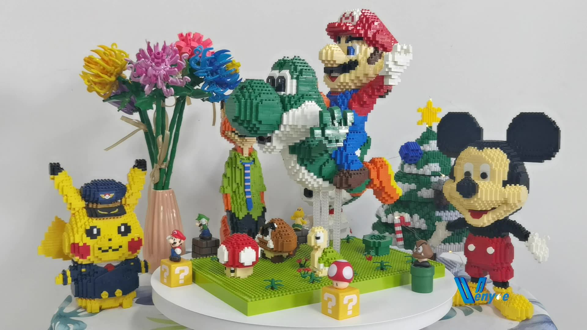 3300pcs+ Balody 16168 Particles Flying Mary Micro Blocks Abs Plastic ...