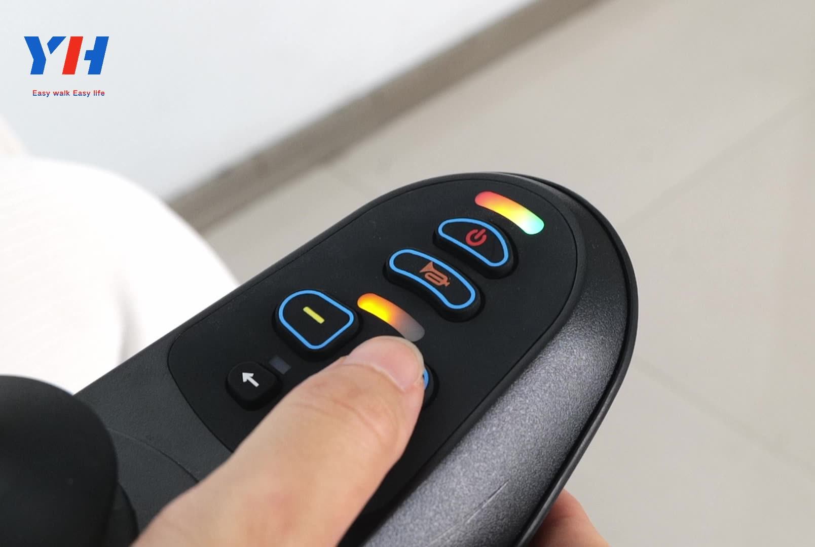 Folding Electric Remote Control Power Wheelchair Electric Wheelchair ...