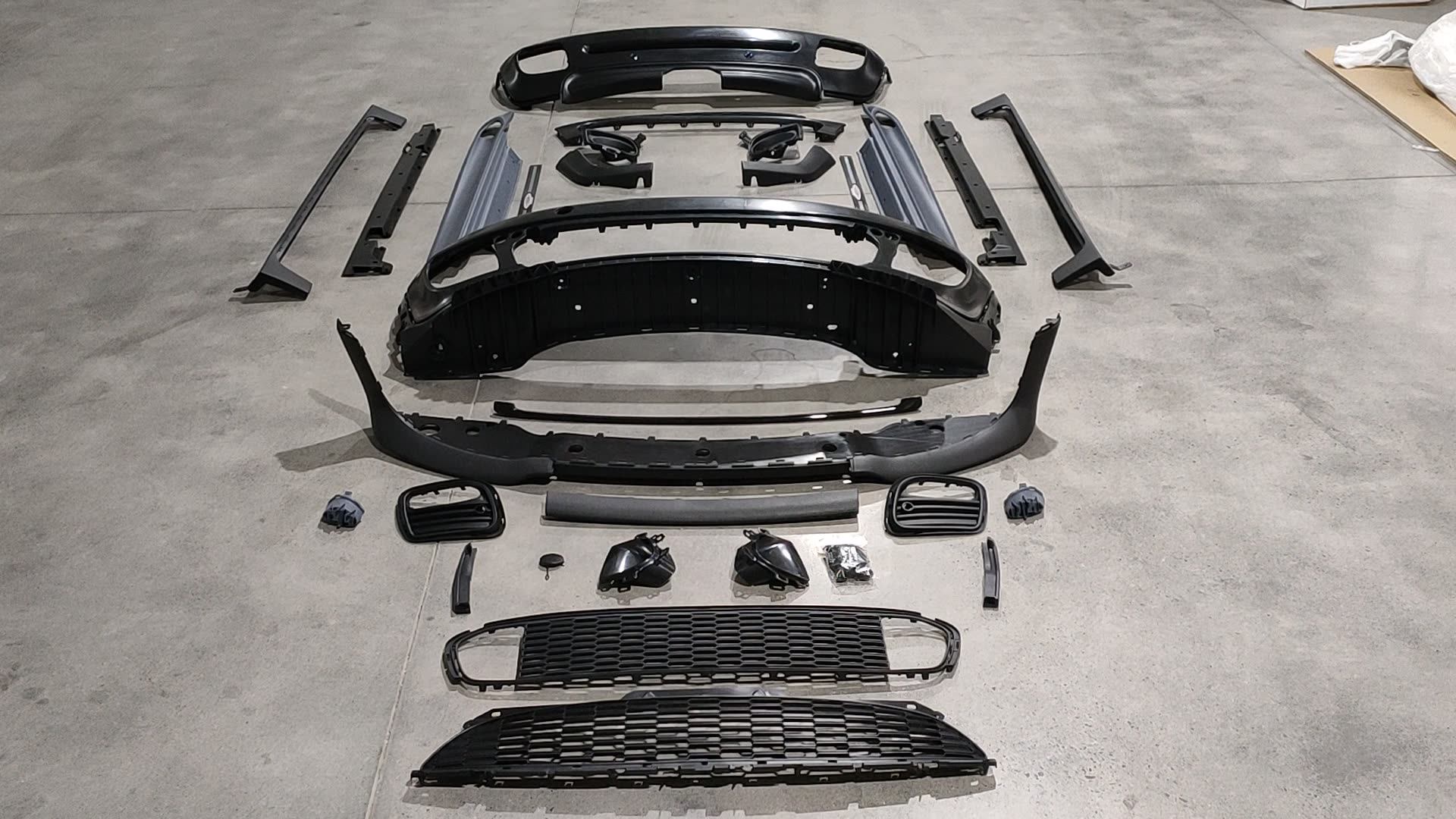 Full Jcw Body Kit Mini R56 Jcw Style Body Kit For Bmw Mini Cooper 2007 ...