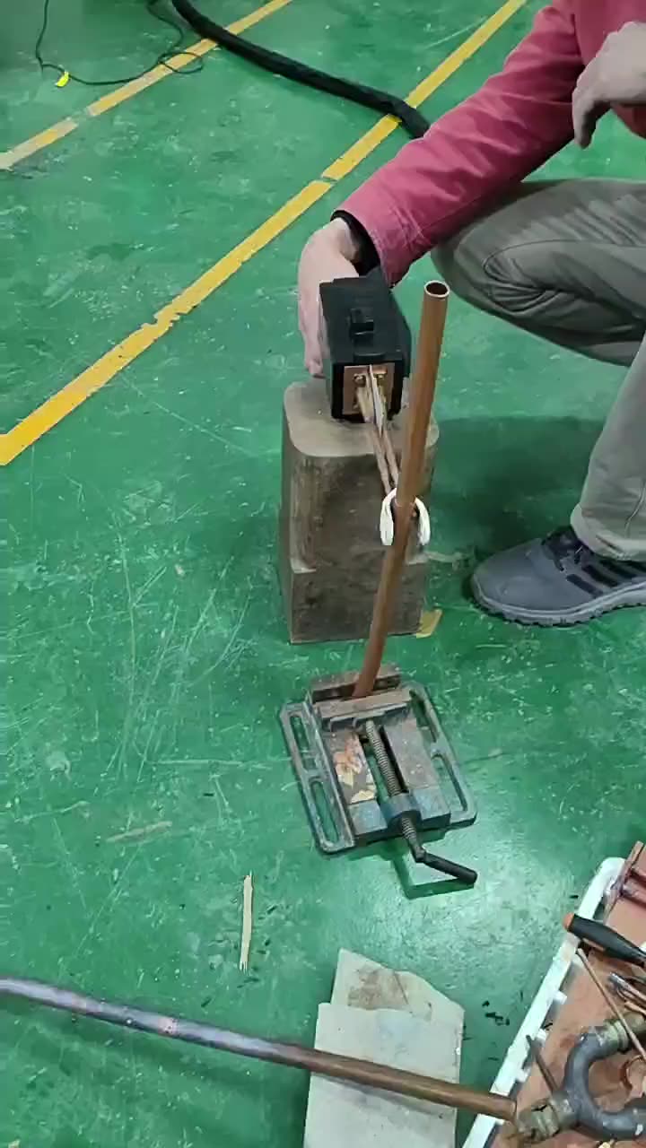 Touch Screen Programmable Handheld High Frequency Copper Pipe Welding Machine Mobile High ...