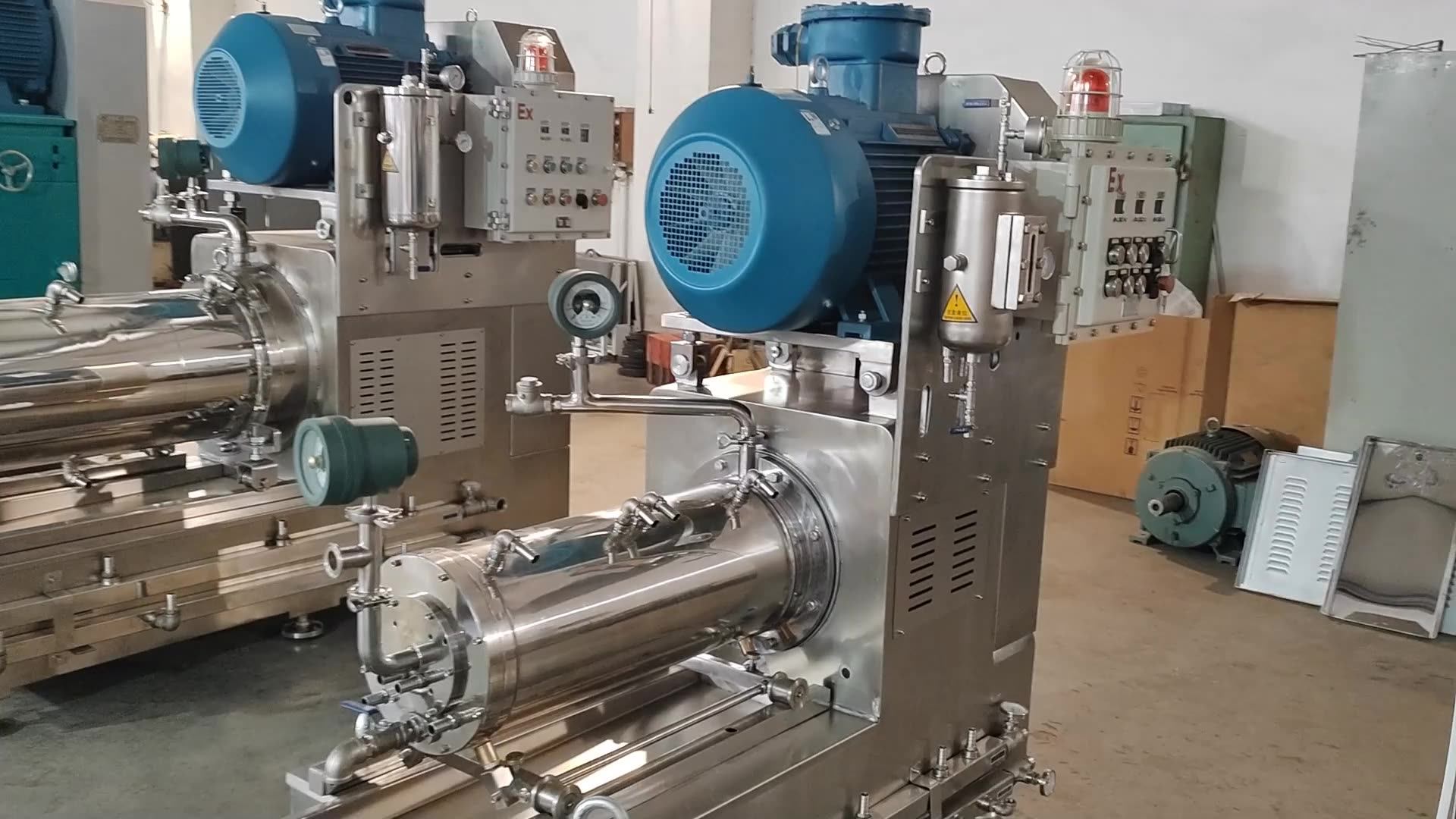 Hot Product 50l Large Flow Static Disc Sand Mill Machine For Paint ...