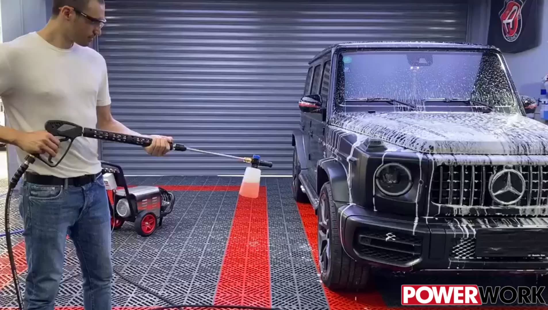 Heavy-duty Cordless Portable High Pressure Spray Water Gun Angle Nozzle ...