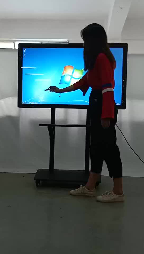 Clever Touch Flat Panel Screen Smart School Class All In One Digital ...