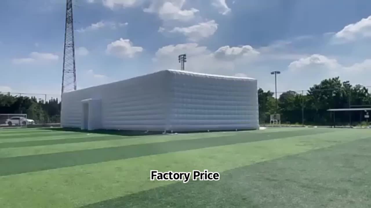 Custom Giant Portable Inflatable Nightclub Cube Party Bar Tent Led ...