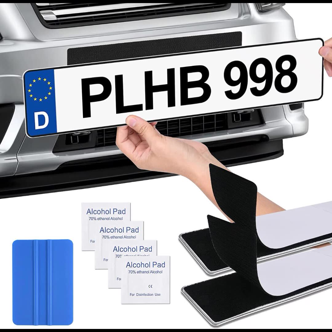 Trending Products 2022 New Car Accessories Frameless Plate Holder For ...