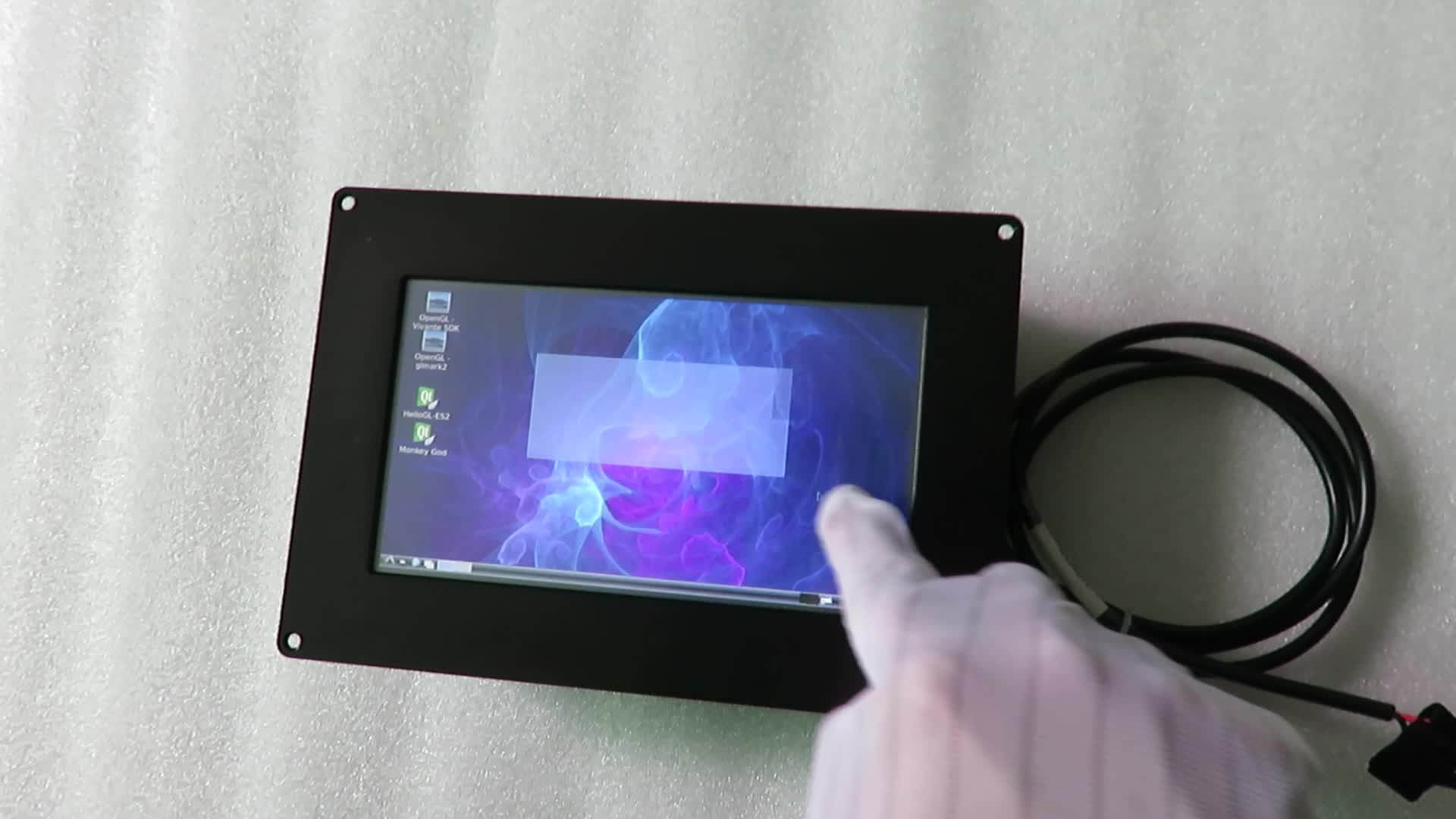 7 Inch Arm Industrial Resistive Touch Screen Panel Pc With Can Bus/gprs ...