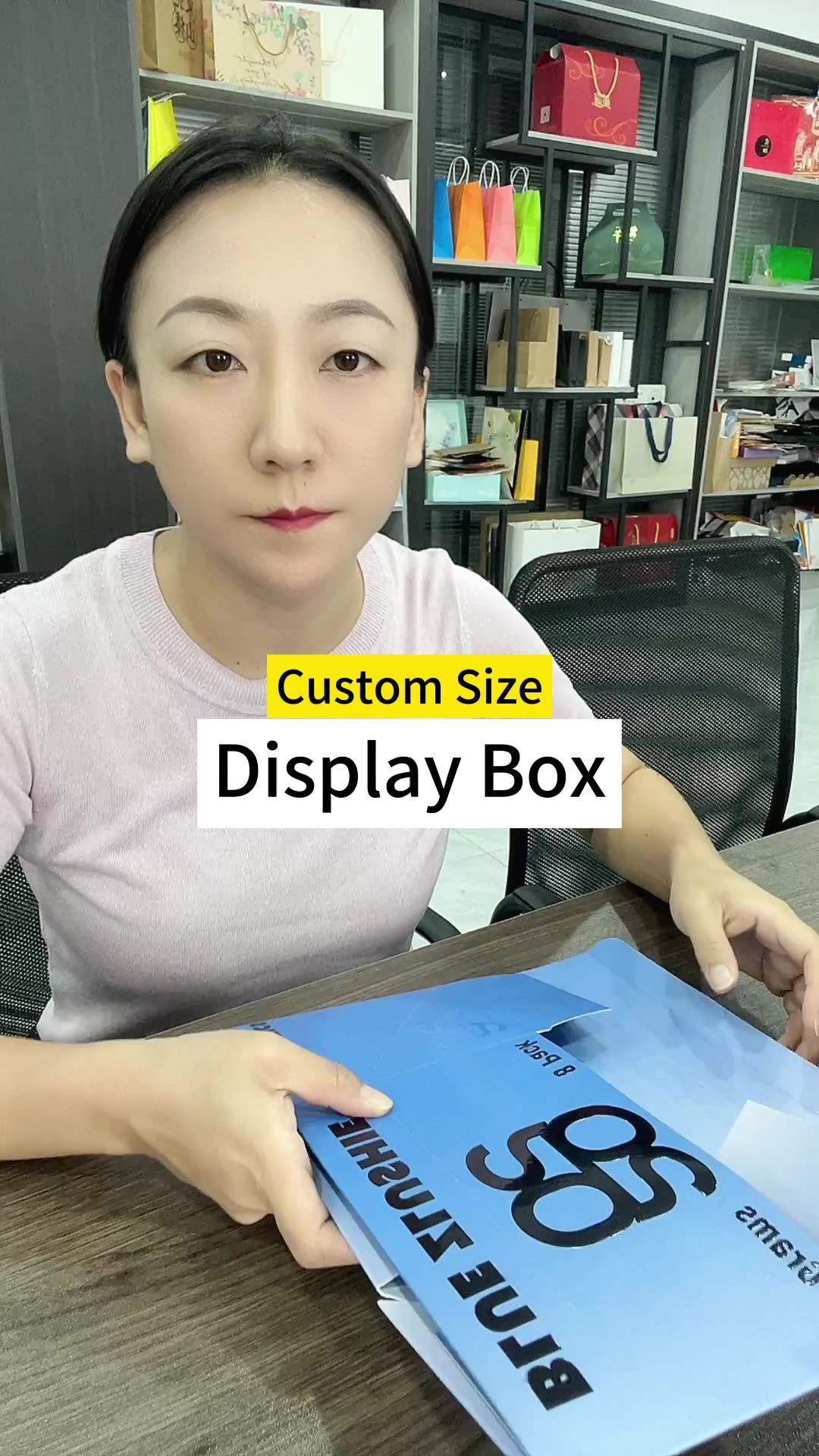 Retail Cardboard Shelf Countertop Shipping Displays Boxes Tubes Product ...