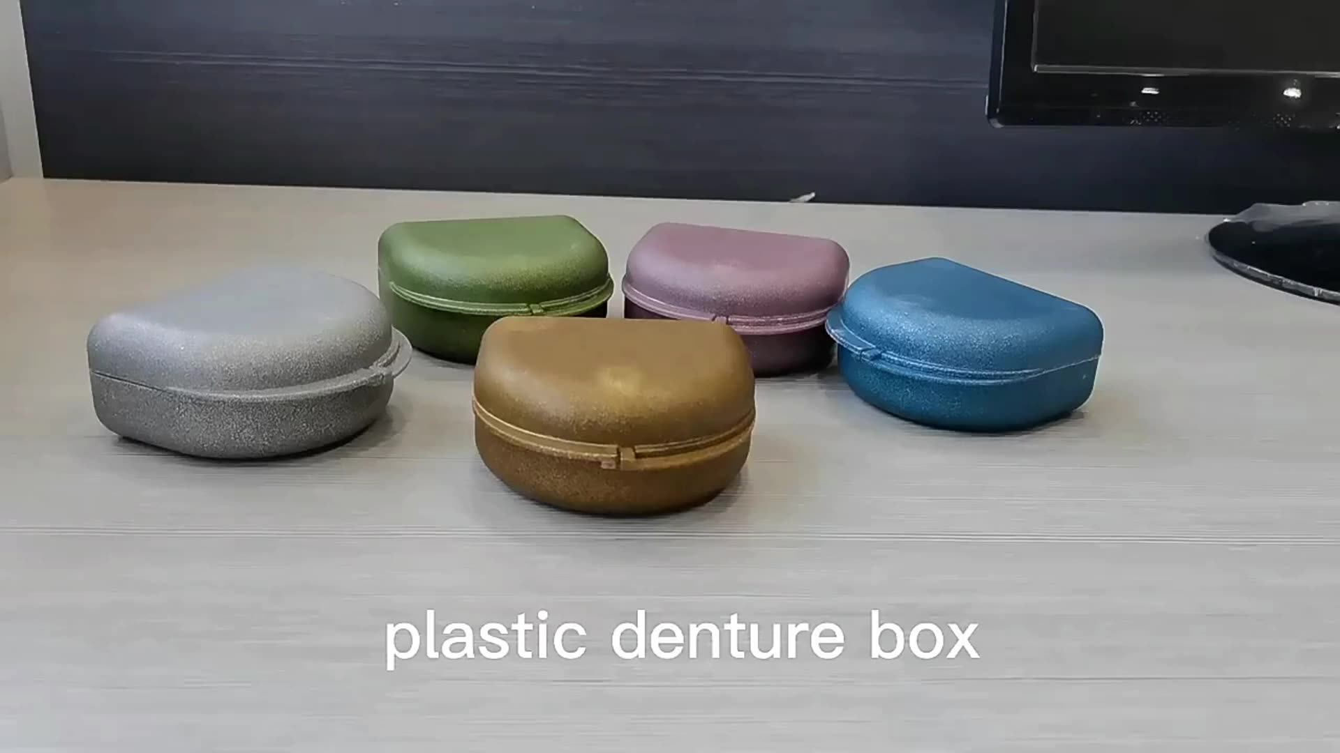 Mouth Guard Box Pp Plastic Logo Printing Storage Box Plastic Dental ...