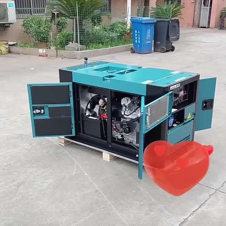 Npc 12kva 15kva Silent Diesel Generators 10kw 12 Kva 15kva Generator Diesel 10kw 10 Kw ...