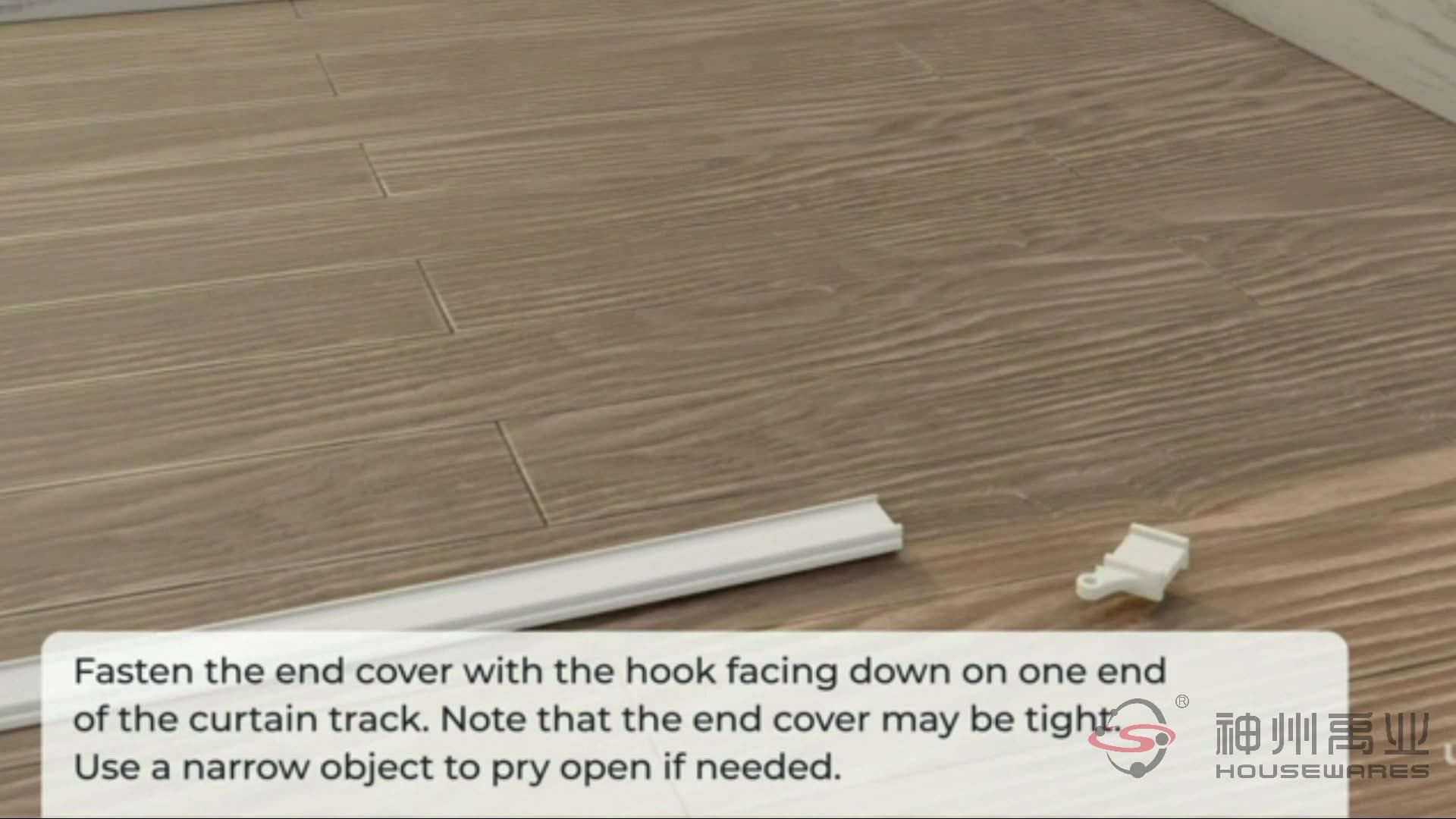 White Pvc Curved Curtain Rail Ceiling Mount Curtain Track Ceiling ...