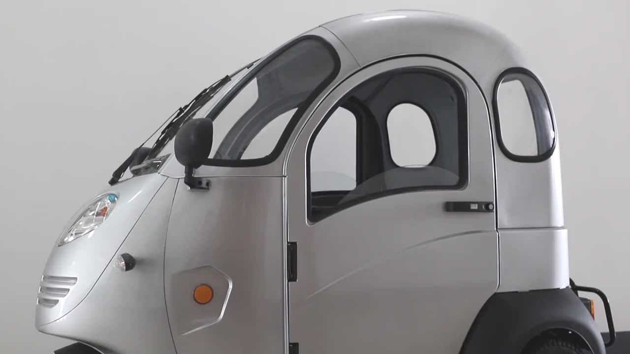China Eec Electric Tricycle Full Enclosed All Weather Tricycle 3 Wheel ...