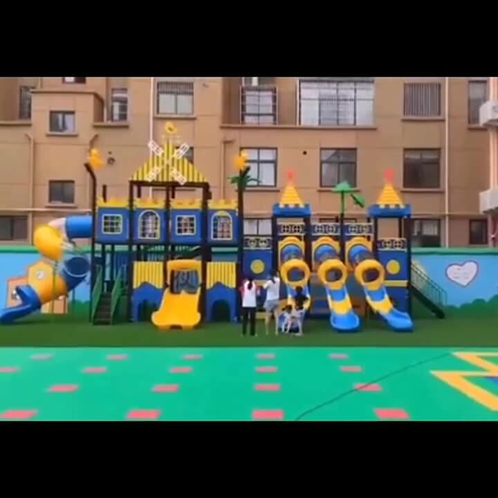 Pvc Play Ground Preschool Kids Playground Fun Park Outdoor New Sliders ...
