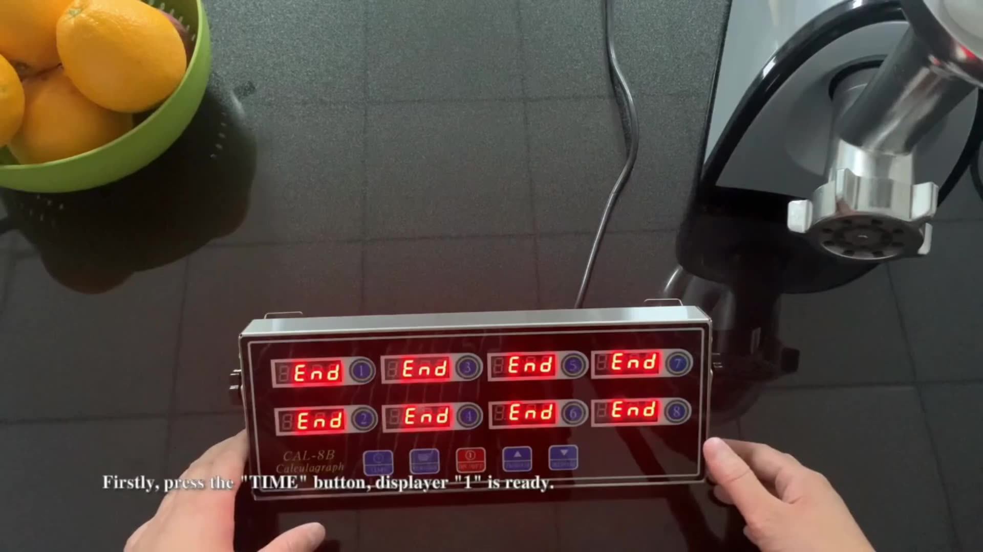 Professional Commercial Kitchen Timer 8-channel S.steel Loud Alarm ...