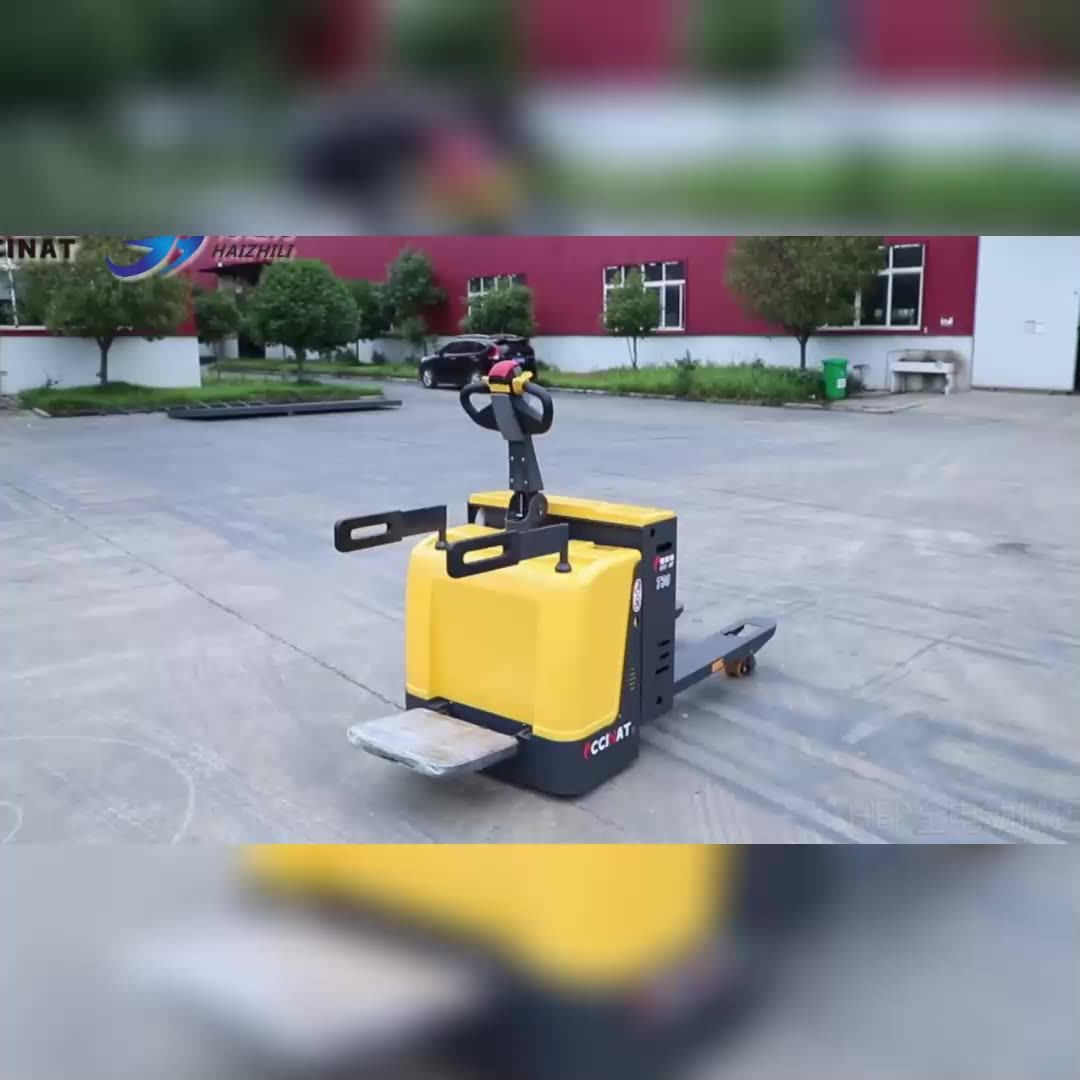 Full Mini Electric Pallet Truck Self Loading Truck Lift Height Forklift ...