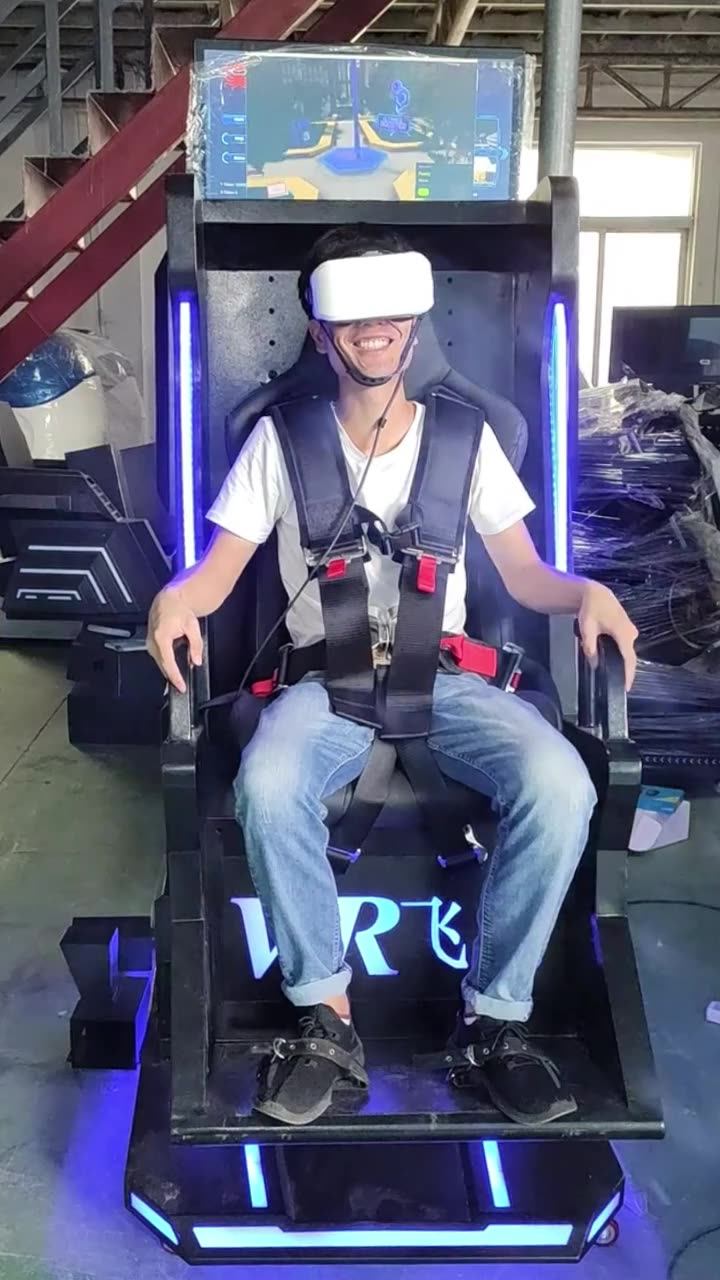 Newest 9d Vr Products Flying Simulator Rotation Swivel Cinema Chair ...