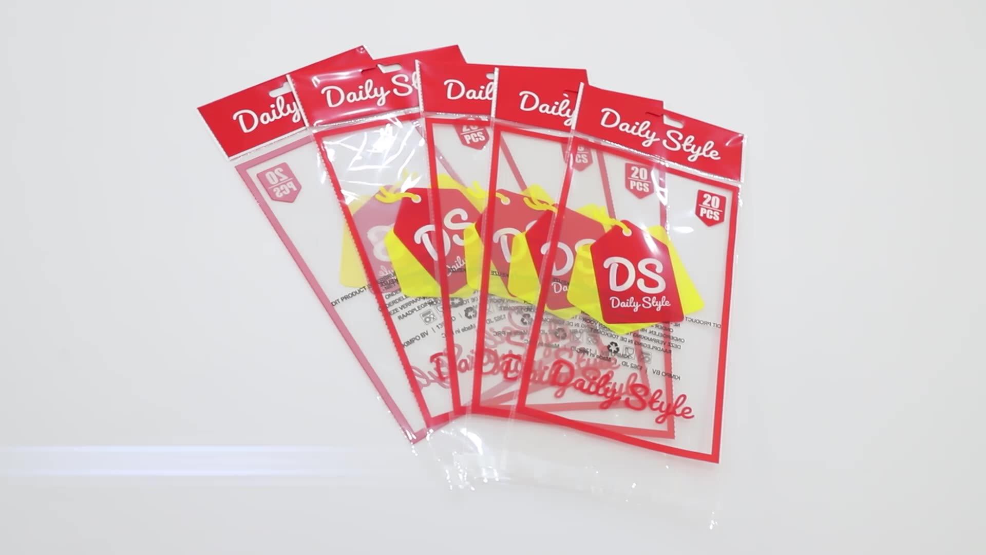 Transparent Flat Style Self Adhesive Seal Opp Poly Retail Plastic Bags ...