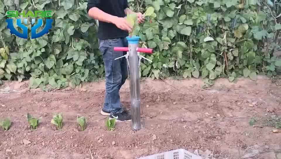 Manual Vegetable Transplanter Machine Paper Pot Transplanter - Buy ...