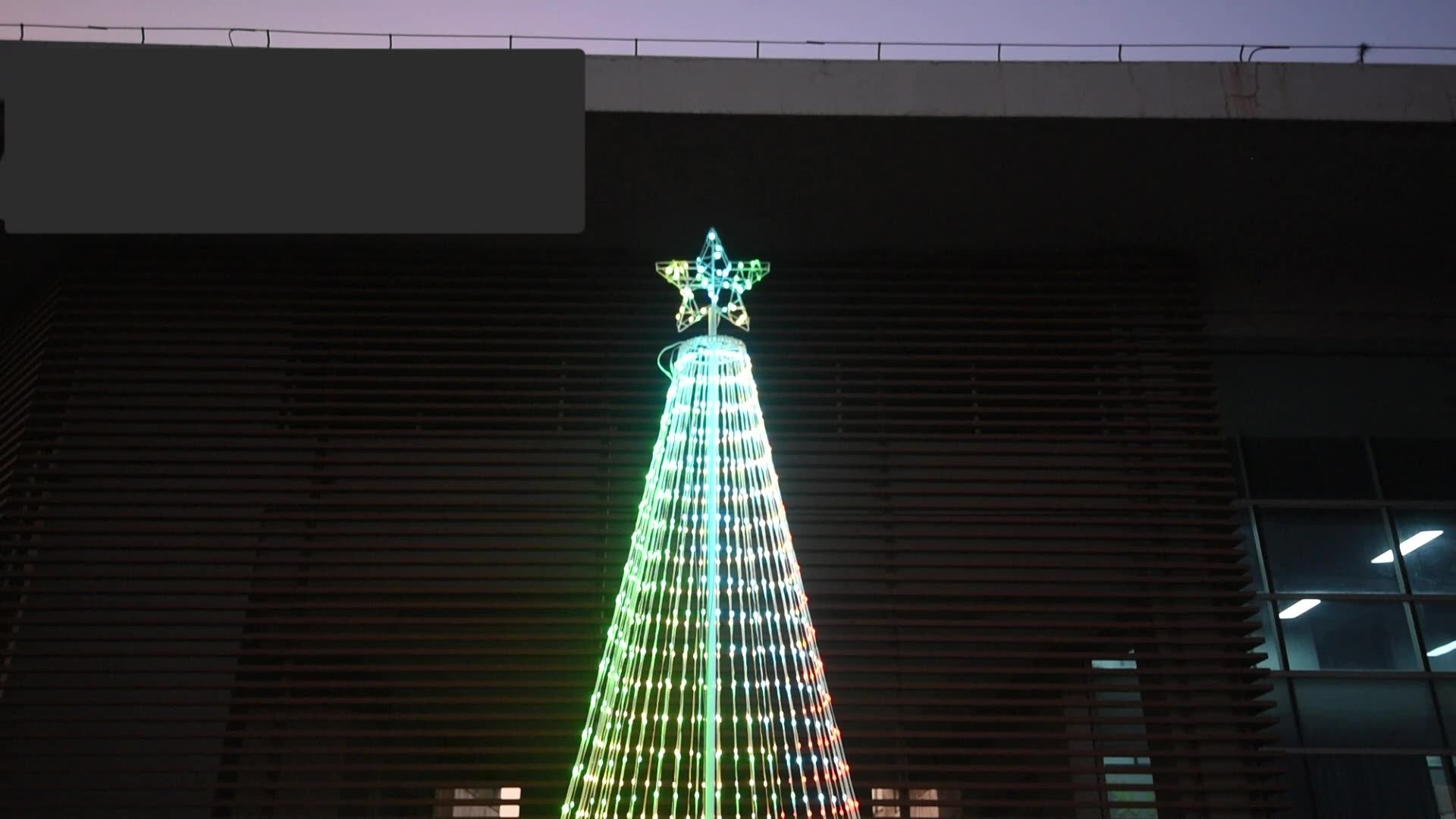 3.5m Outdoor Motif Metal Frame Decoration Lights Holiday Ws2811 Rgb ...