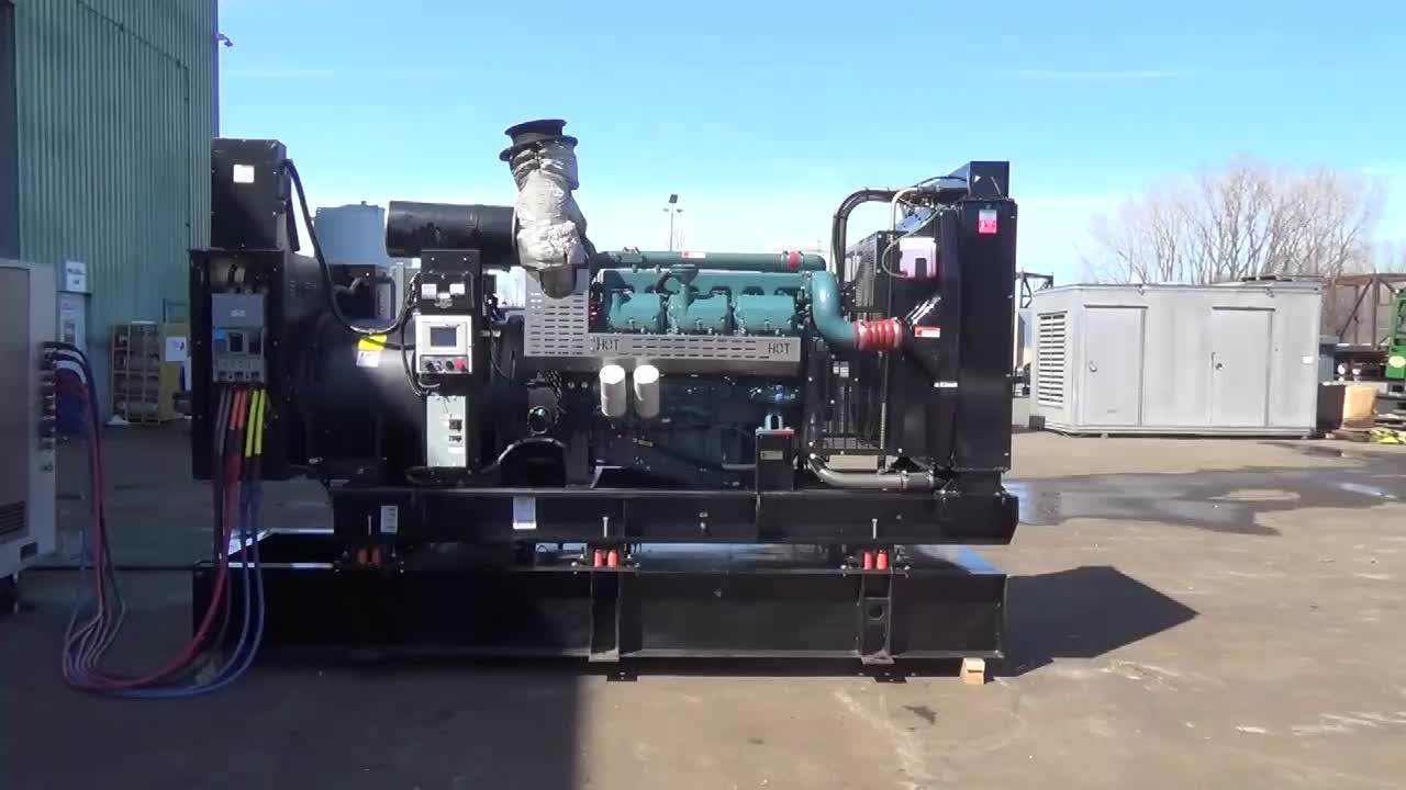 Water Cooled 12 Cylinder Prime Power 363kw P158le G-drive Doosan ...