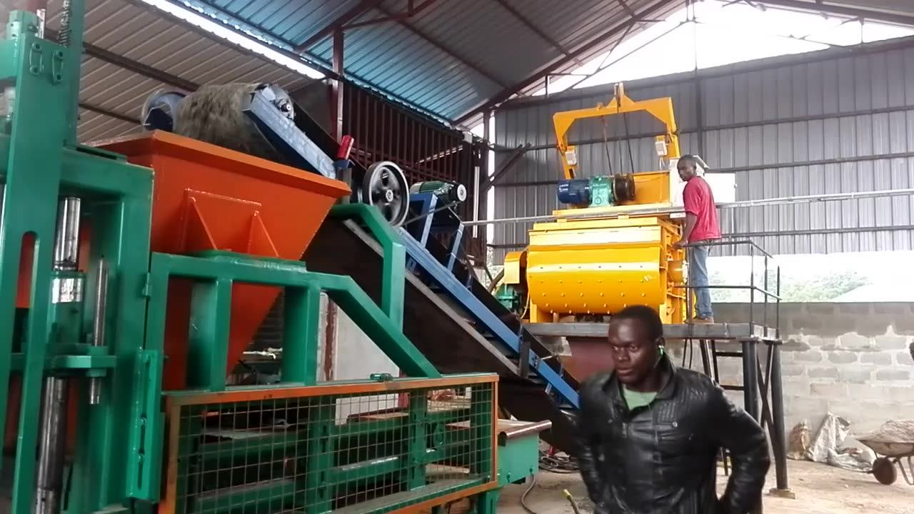 Qt10-15 Hydraulic Full Automatic Brick Making Machine Machinery Block ...