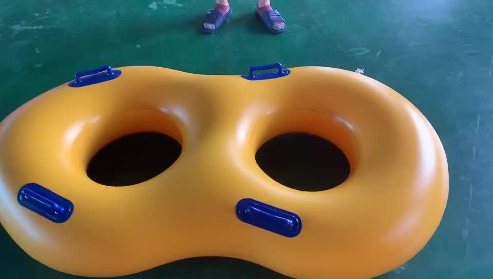 Water Park Slide Tube Factory Supply Inflatable Double Tube Aqua Slide ...