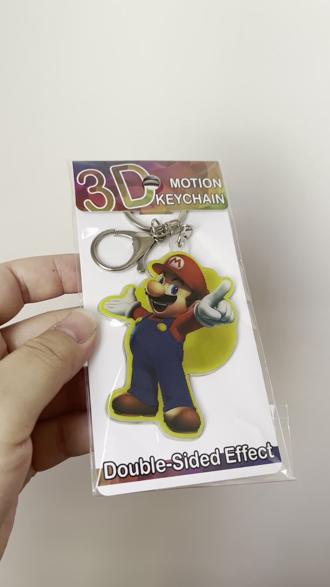 New Arrival Creative Motion Keychain Fashion 3d Cartoon Acrylic ...