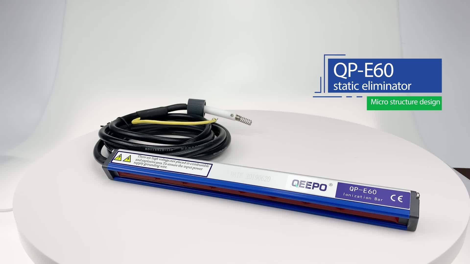 Qeepo Qp-e60 Electrostatic Eliminator Remove Static Electricity Ion Bar ...