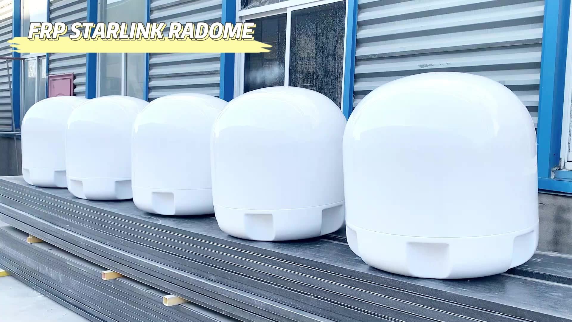 Factory Custom Fiberglass Frp Satellite Radomes Cover Shell Mould ...