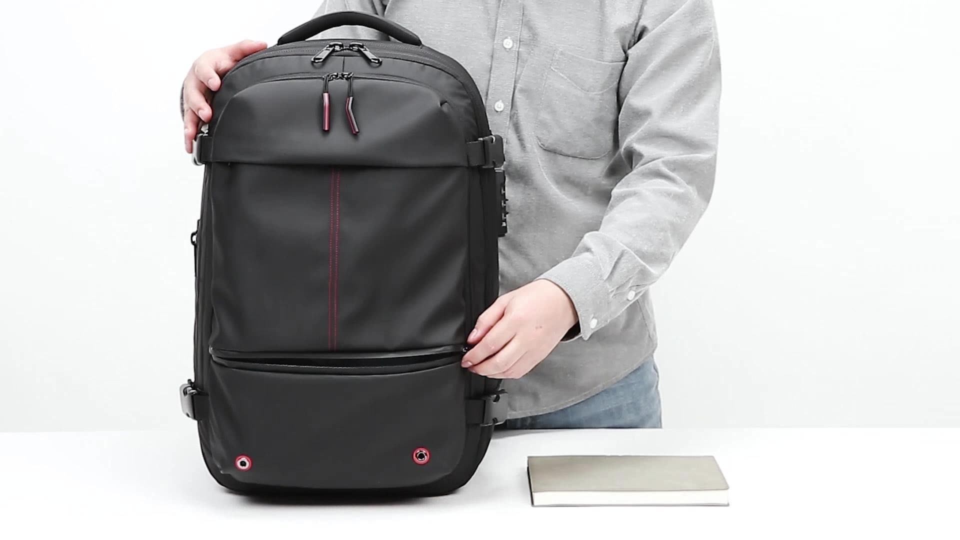 17 Inch Expandable Waterproof Travel Backpacks Men Business Laptop ...