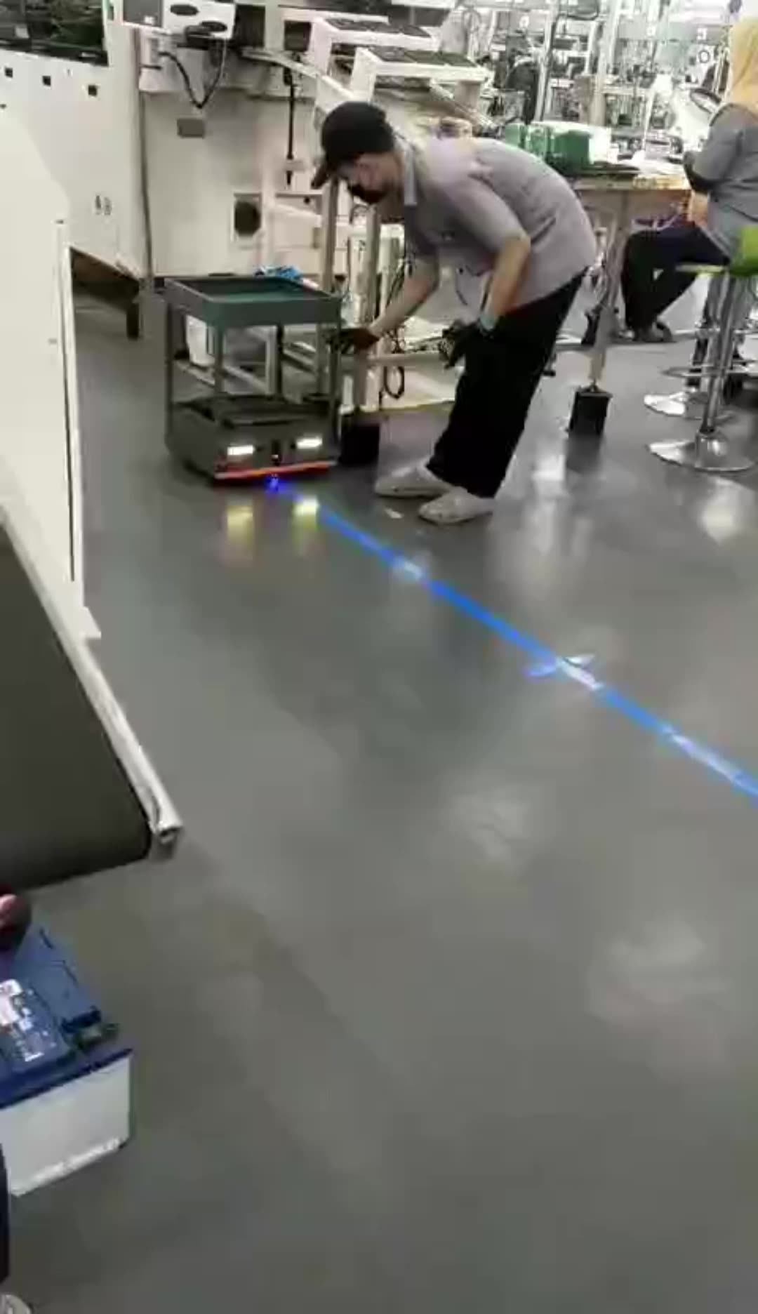 Xbot50 Industrial Smart Agv Robot Intelligent Warehouse Automation ...