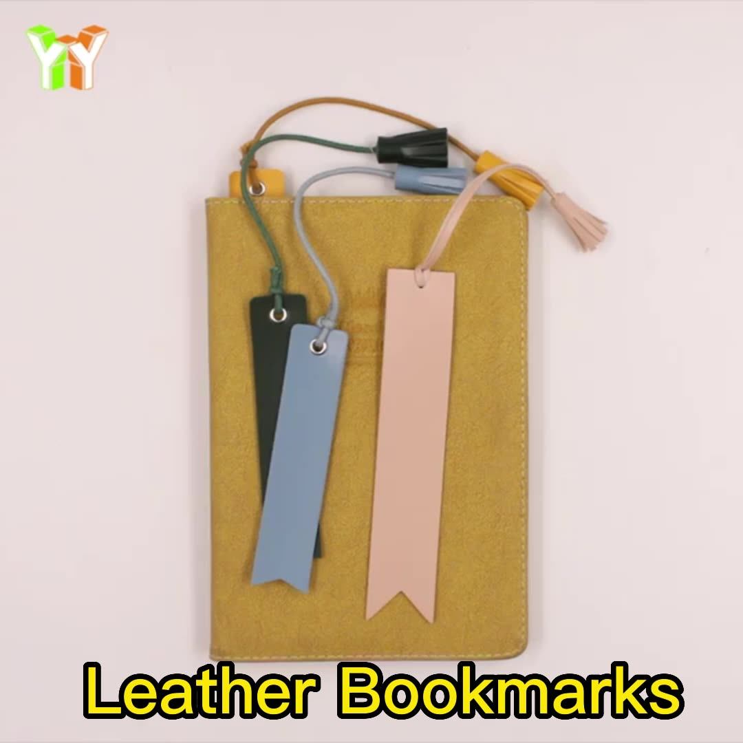 Ribbon Leather Separator Bookmark Books Reading Supply Travel Agency ...