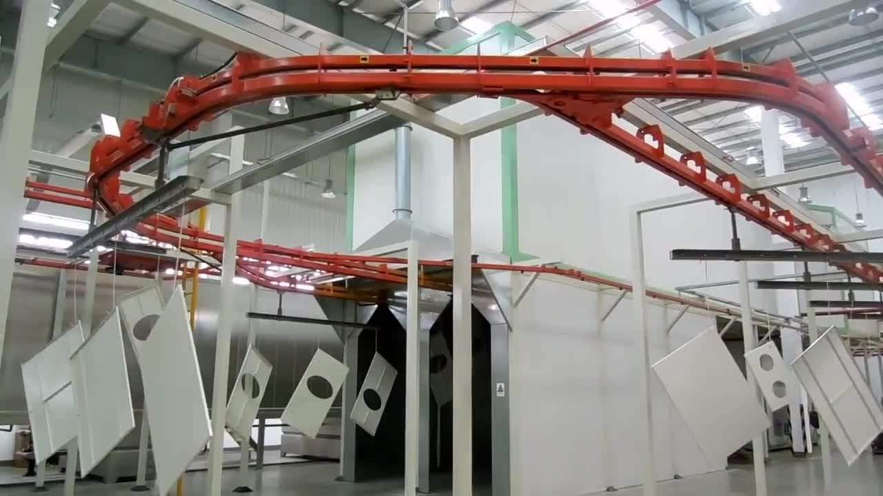 Painting Conveyor Conveyor System Manufacturing Plant Stainless Steel ...