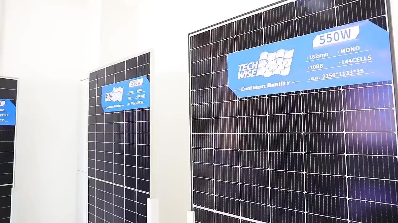 Smart Solar Panels Cheap Solar Panels 30w 40w 50w 60w 80w 100w Techwise ...