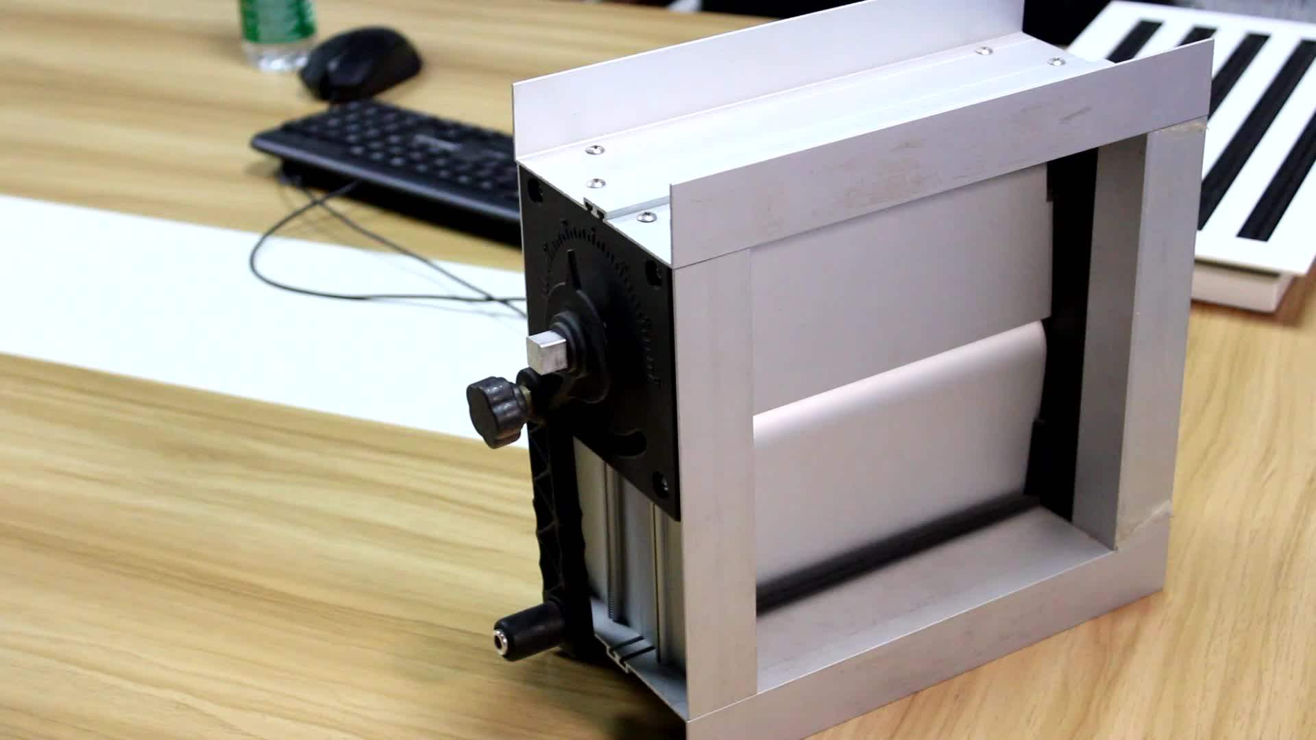 Hvac Aluminum Manual Adjustable Air Duct Vcd Damper - Buy Vcd Damper ...