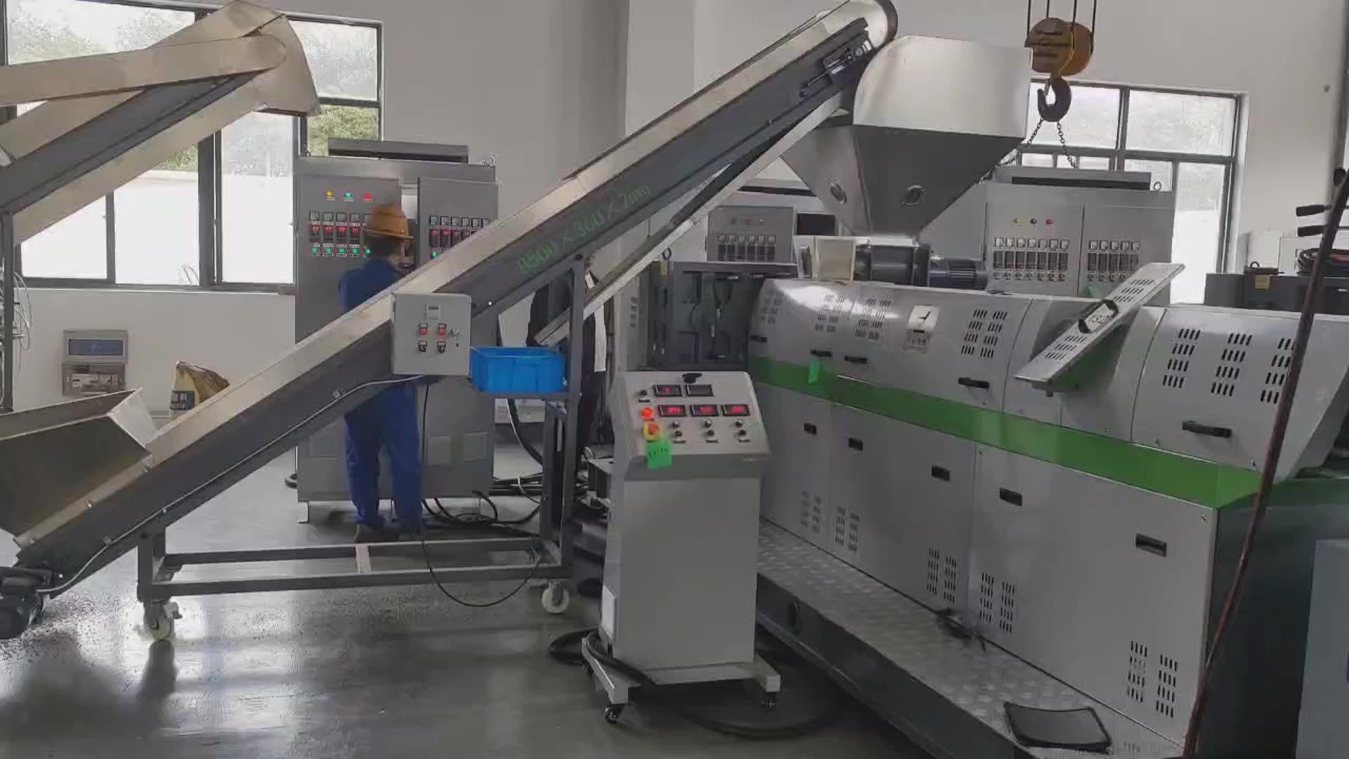 Lvhua Ldpe Hdpe Pp Plastic Recycle Extruder Pelletizer Machine Plastic ...