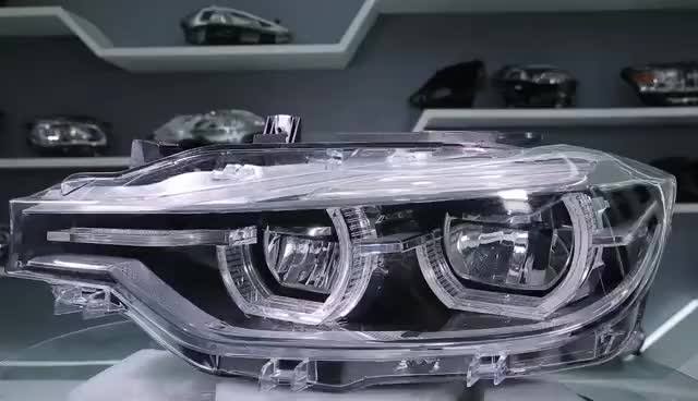 For Bmw 5 Series F30 F35 Full Led Headlight Lens Cover 520 525 530 535 ...