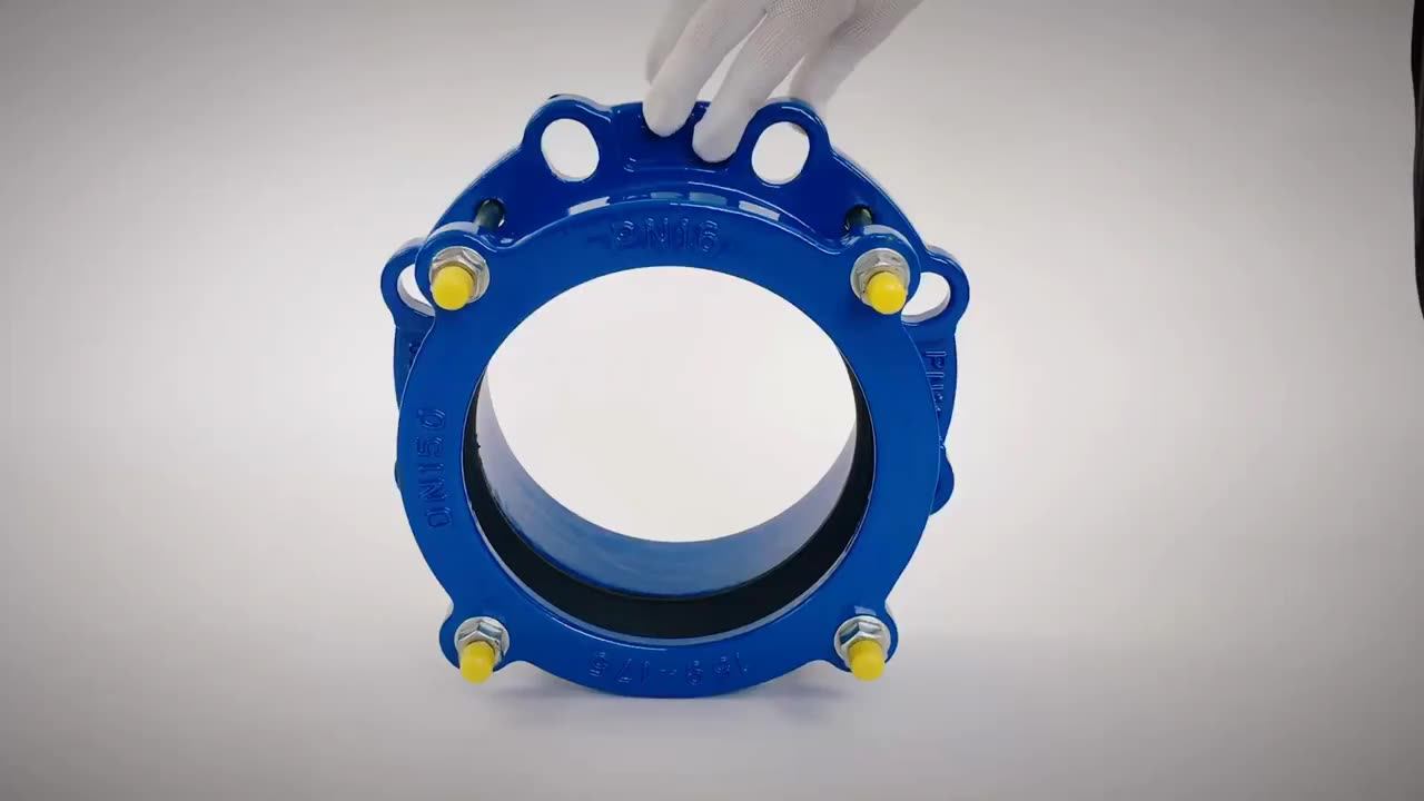 Factory Universal Ductile Iron Flange Adaptor Coupling Joint For Hdpe ...