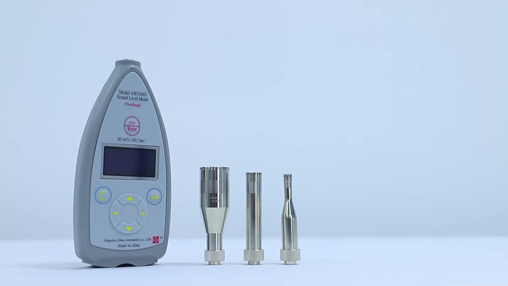 Precision Impulse Noise Meter Class 1 Awa5661-3 Integrating Sound Level ...