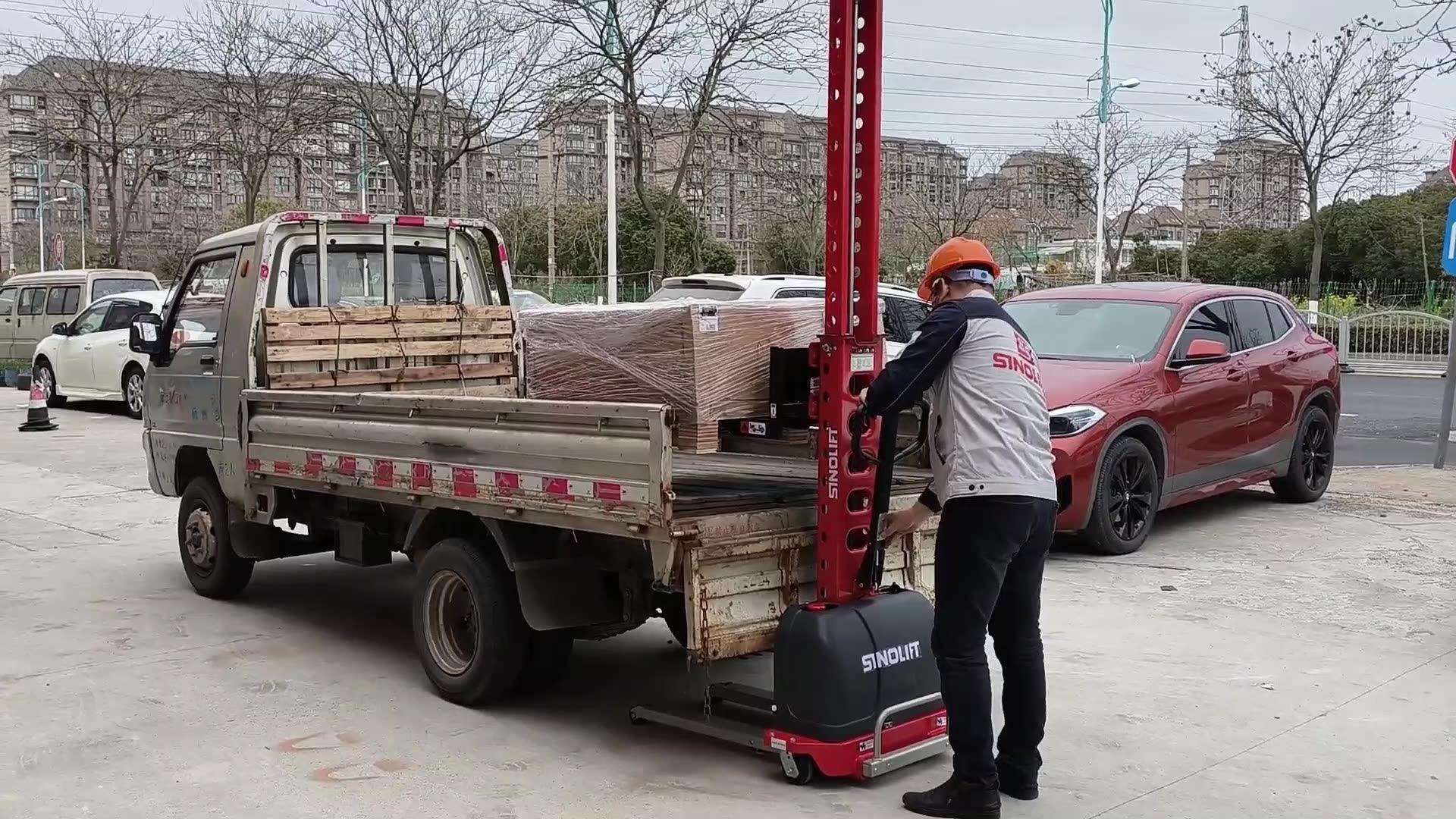 Sinolift Sdyg Series Semi Electric Stacker Self Loading Stacker - Buy ...