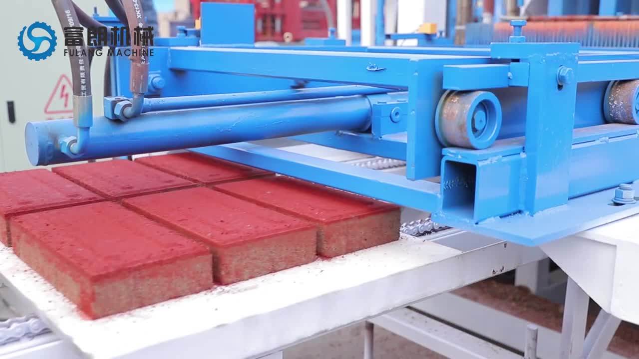 Qt4-18 Industrial Automatic Interlocking Concrete Paver Block Making ...
