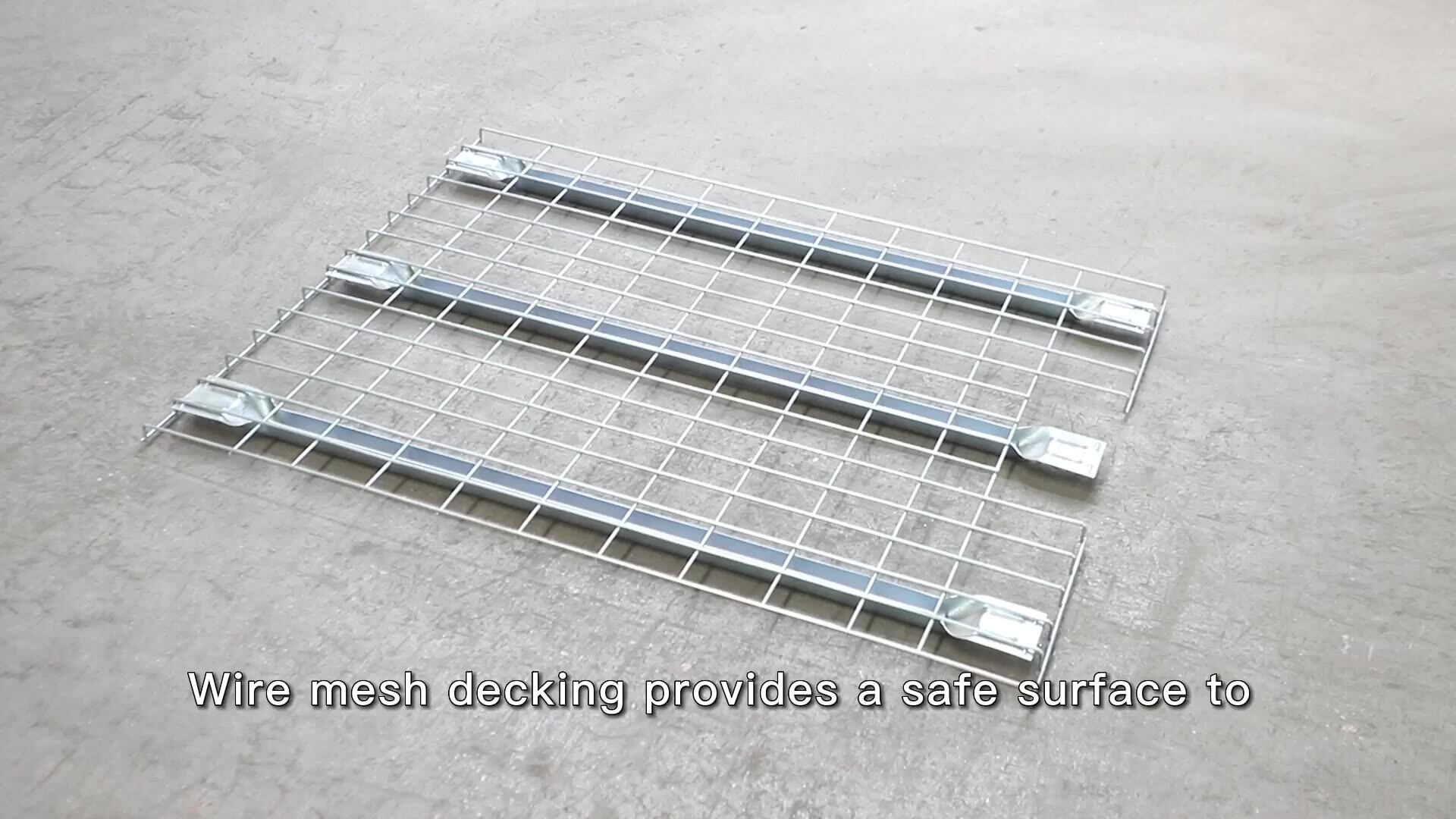 Heavy Duty Warehouse Storage Steel Galvanized Welded Metal Wire Mesh ...