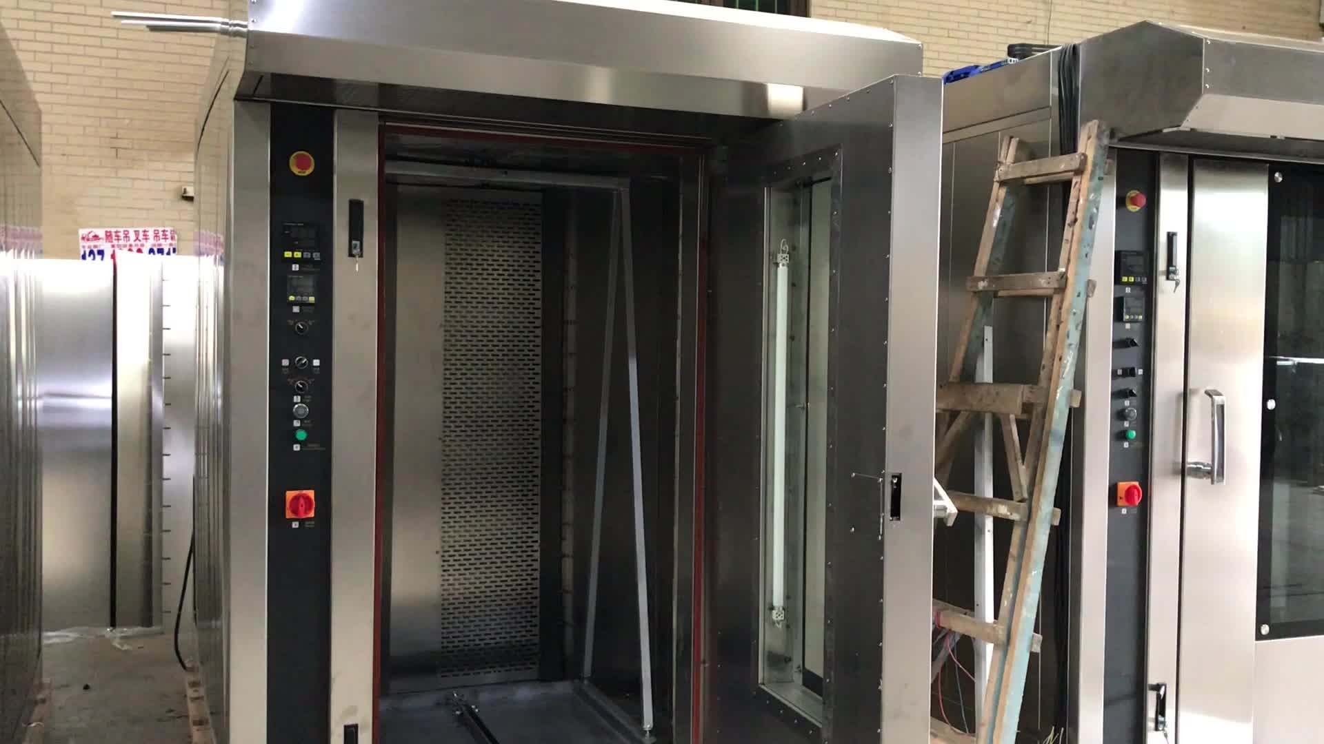 Japanese Gas Burner Small Electric Consumption 16tray Mini Rotary Oven ...