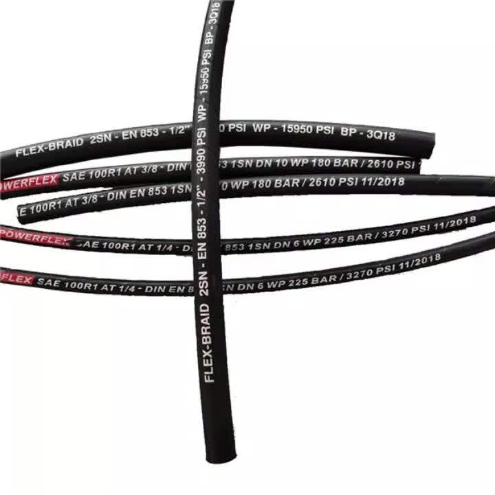 High Pressure Steel Wire Spiral Sae 100r13 Rubber Hydraulic Hose - Buy ...