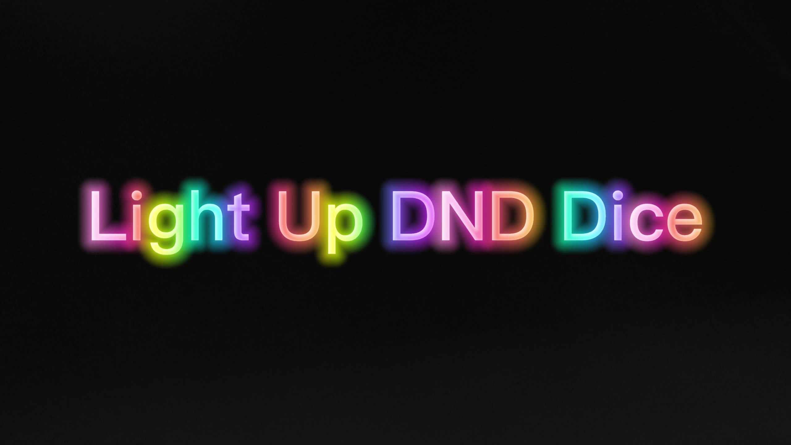 Custom Light Up Dnd Dice Rechargeable With Charging Box 7 Pcs Led ...