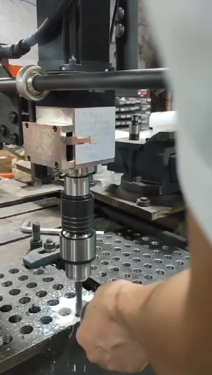 Multi Function Semi Automatic Electric Metal Holes Press Threading ...