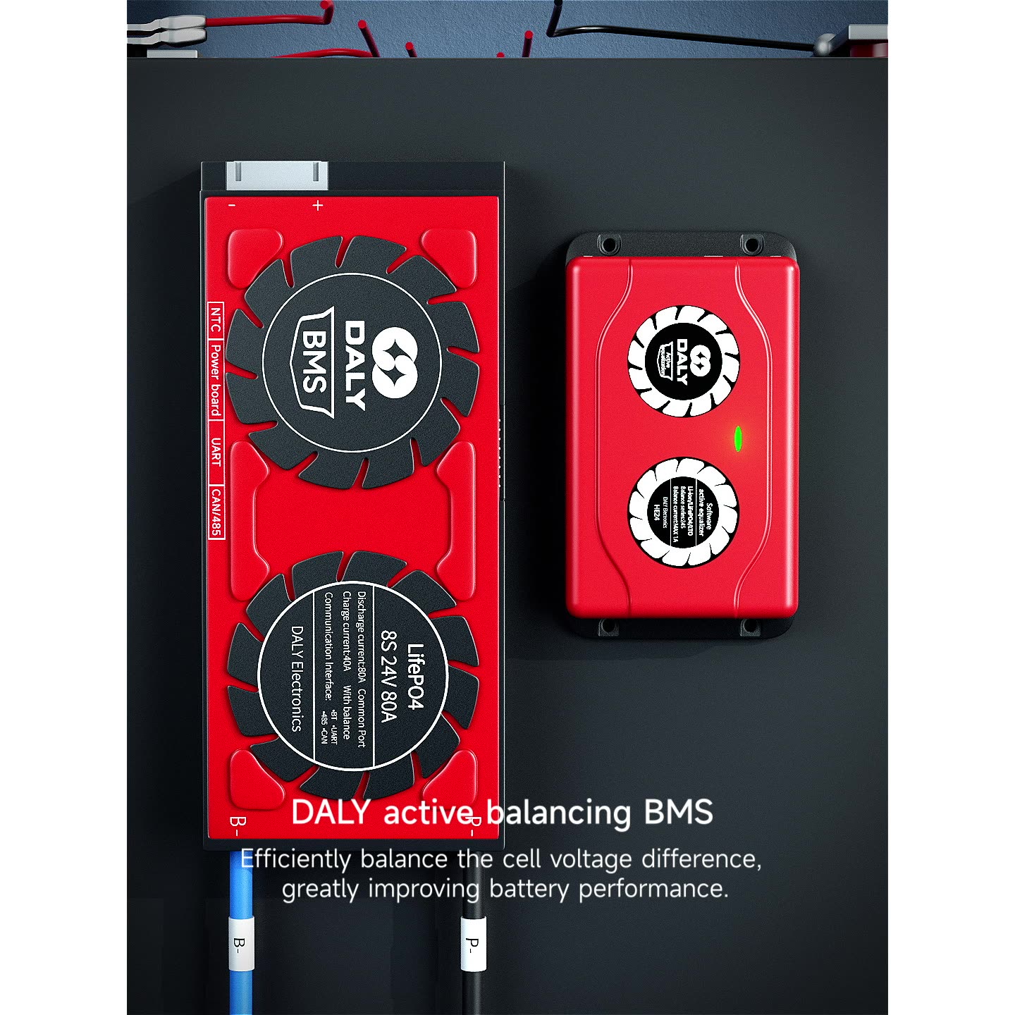 Daly Smart Lipo Bms Lifepo4 Lithium Battery 8s 24v 80a 100a 120a 150a 200ah Bt/uart/rs485/can ...