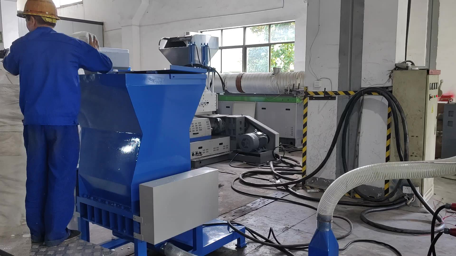 Lvhua Plastic Eps Xps Foam Recycle Equipment Recycling Foam Granulator ...