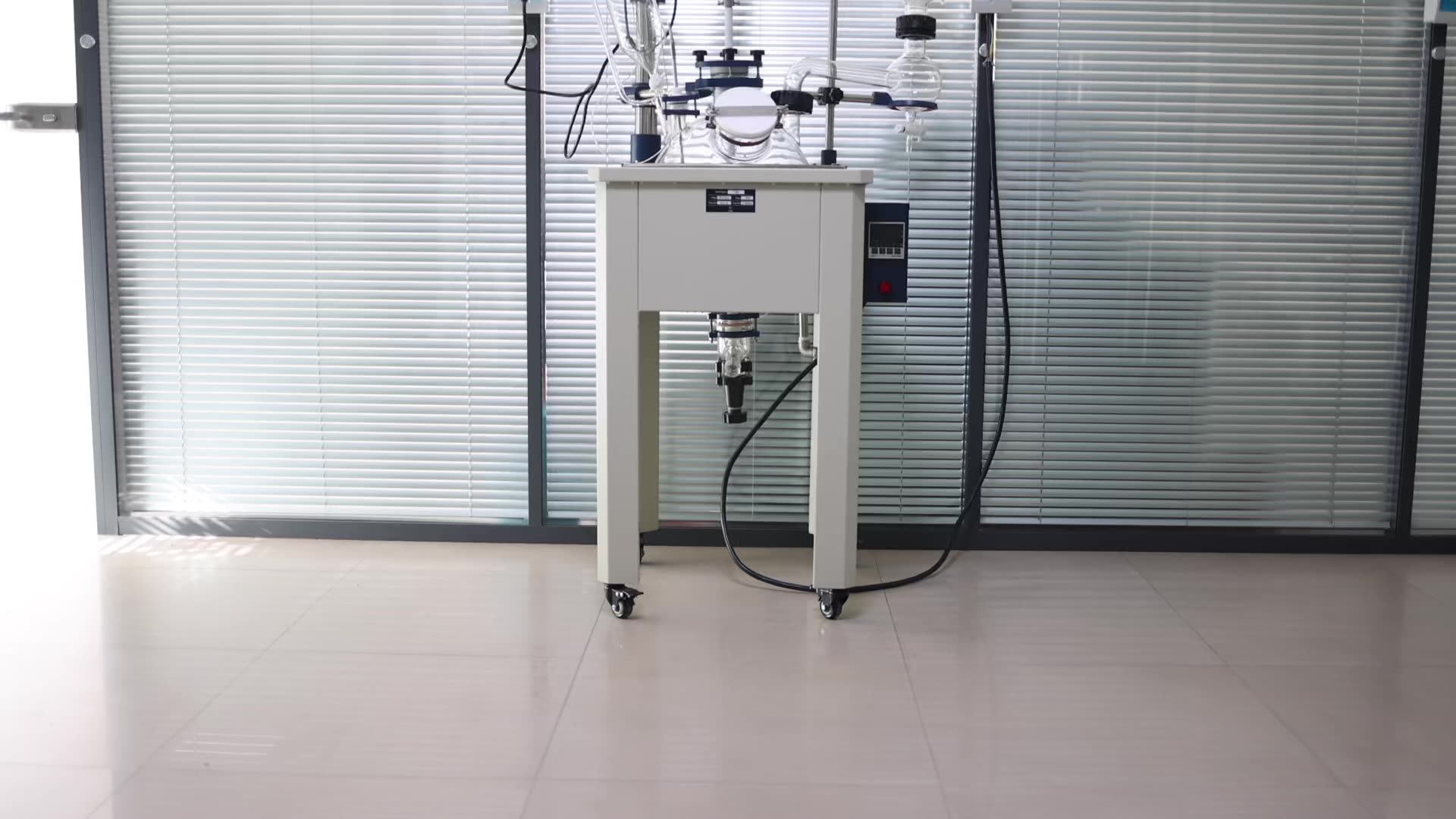 Hydrolysis Bubble Column Lab Scale Bioreactor Jacket Glass Reactor ...