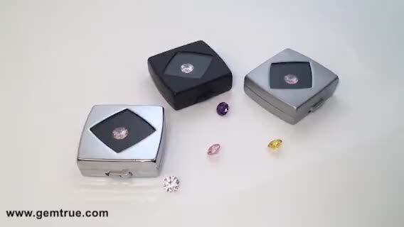 Small Loose Diamond Display Boxes In Tray / Diamond Packing Box By ...