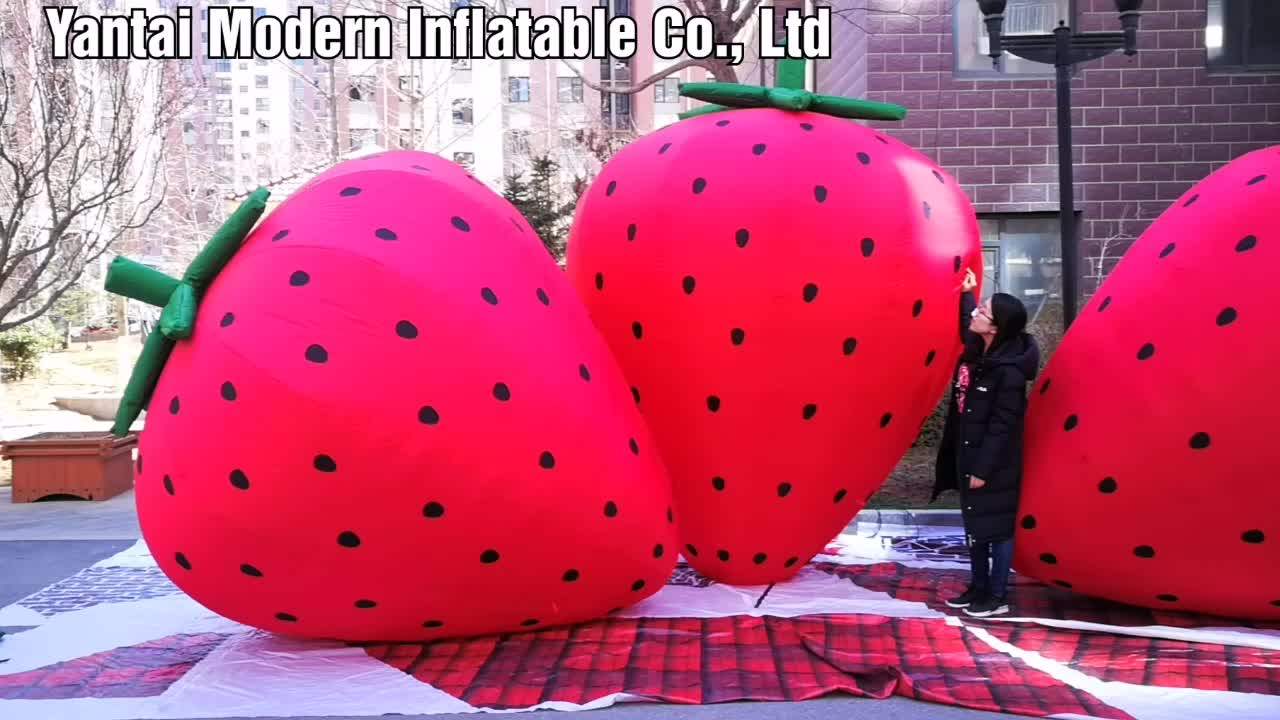 Outdoors Advertising Inflatable Fruit Model/ Giant Inflatable Apple For ...